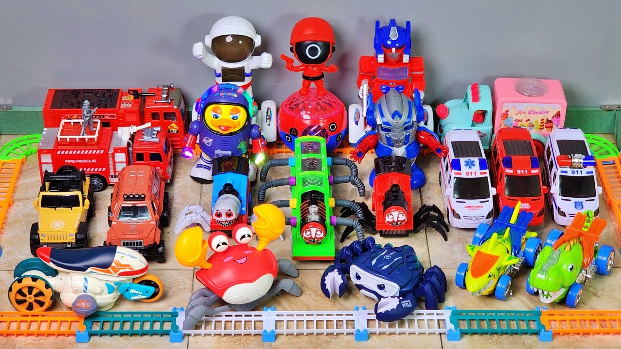 Atraksi Kereta Hantu Thomas, Choo Choo Charles, Mobilan, Robot Astronot ...