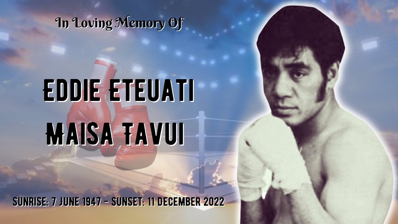 Funeral Service for Eddie Eteuati Maisa Tavui - YouTube