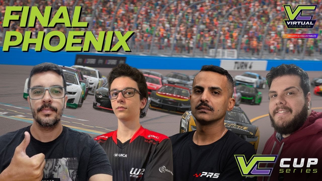 NASCAR FINAL [PHOENIX] VIRTUAL CHALLENGE CUP SERIES - YouTube