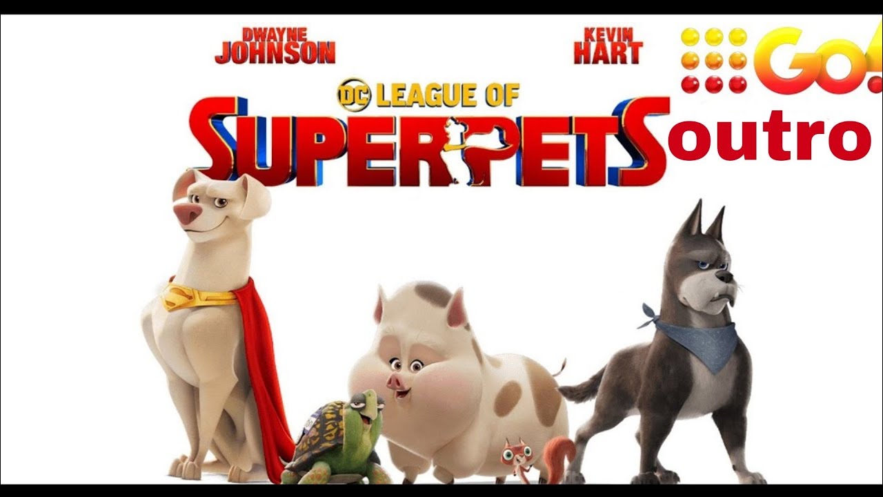 DC League of Super-pets 9Go Outro - YouTube