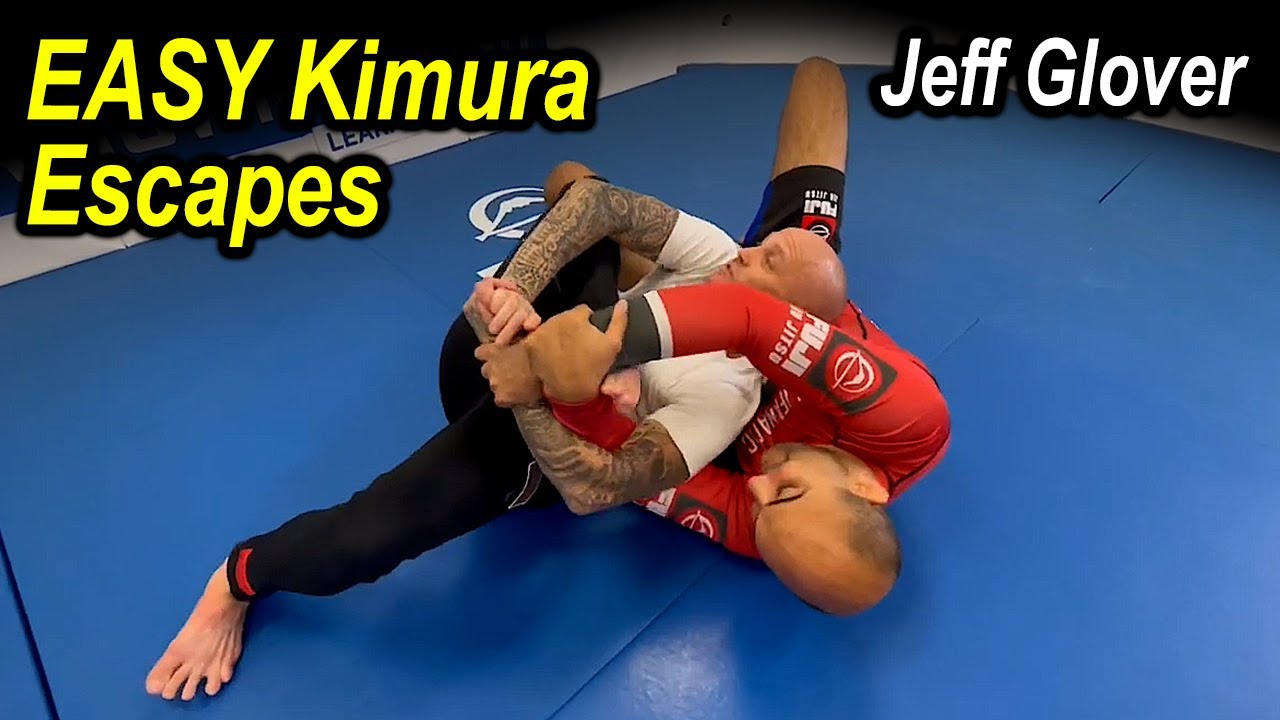 EASY Kimura Trap Escapes by Jeff Glover - YouTube