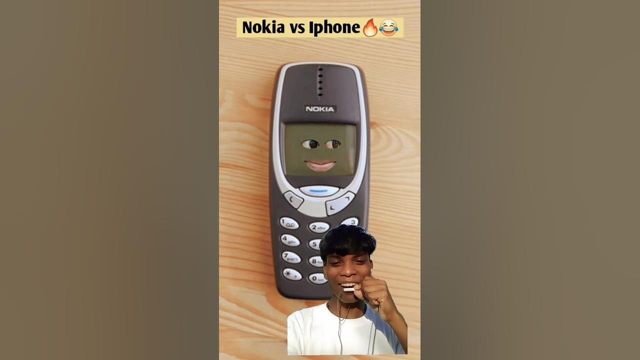 Nokia vs iphone😂🔥 | #shorts #thetharpuns Thethar Puns - YouTube