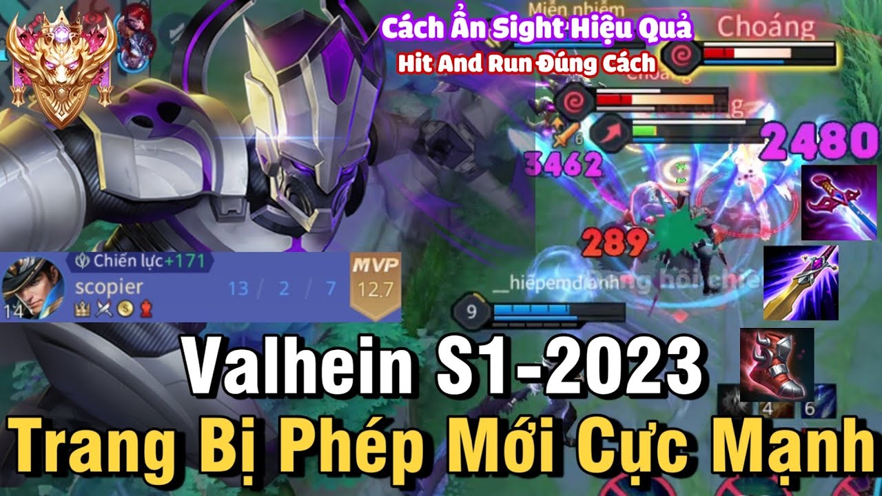 Valhein S1-2023 Liên Quân Mobile | Cách Chơi, Lên Đồ Phù Hiệu Bảng Ngọc ...