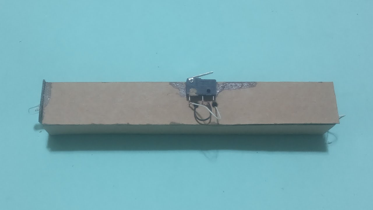 How to Make Mini Blue Flashlight With Beam Featured From Cardboard ...