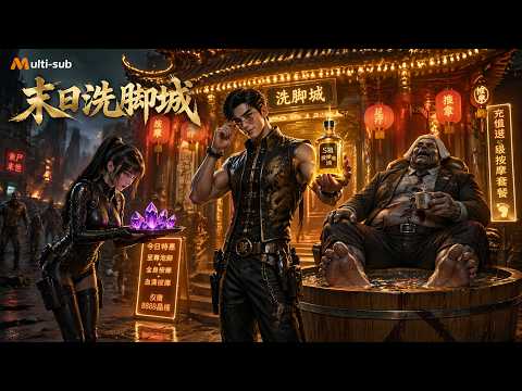 【AI Anime】💥💥💥被弟弟和女友背叛后，我觉醒最强按摩系统！在末世搞推拿，全世界的美女大佬都疯了！《末日洗脚城》|Multi sub #国产动漫#次元动漫  #破界 #動漫