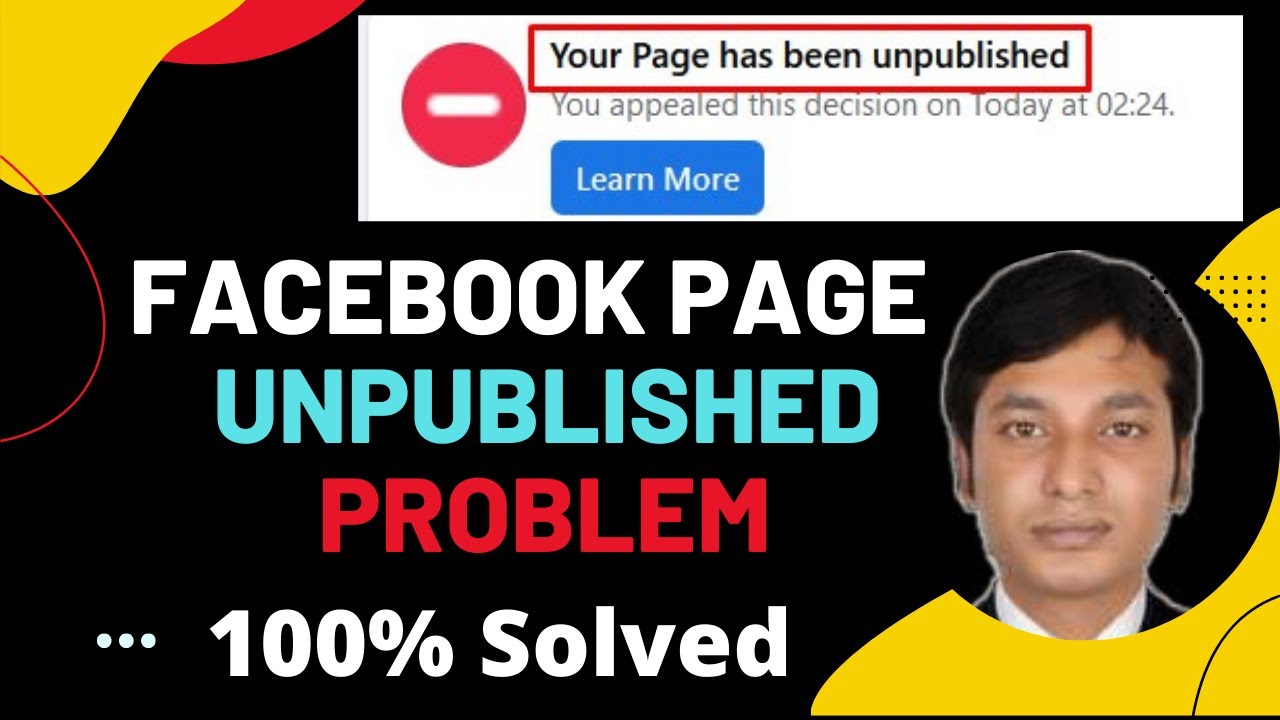 Facebook Page Unpublished কিভাবে Published করবেন II How To Publish Your ...