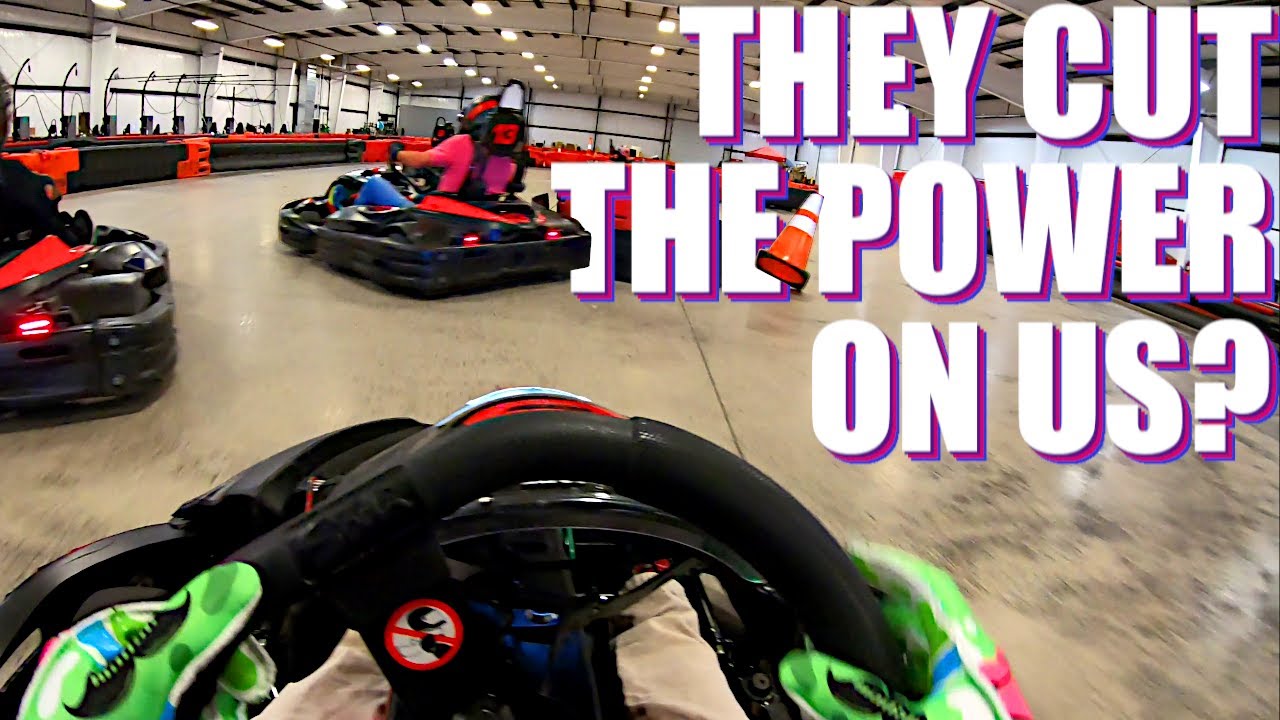 They cut the power on us? | League Night | Go Karting at Boss Pro ...