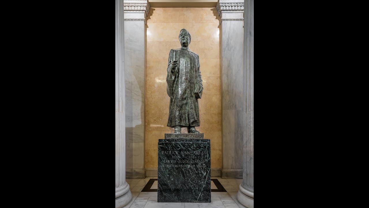 Patrick McCarran National Statuary Collection part 53 of 100 - YouTube