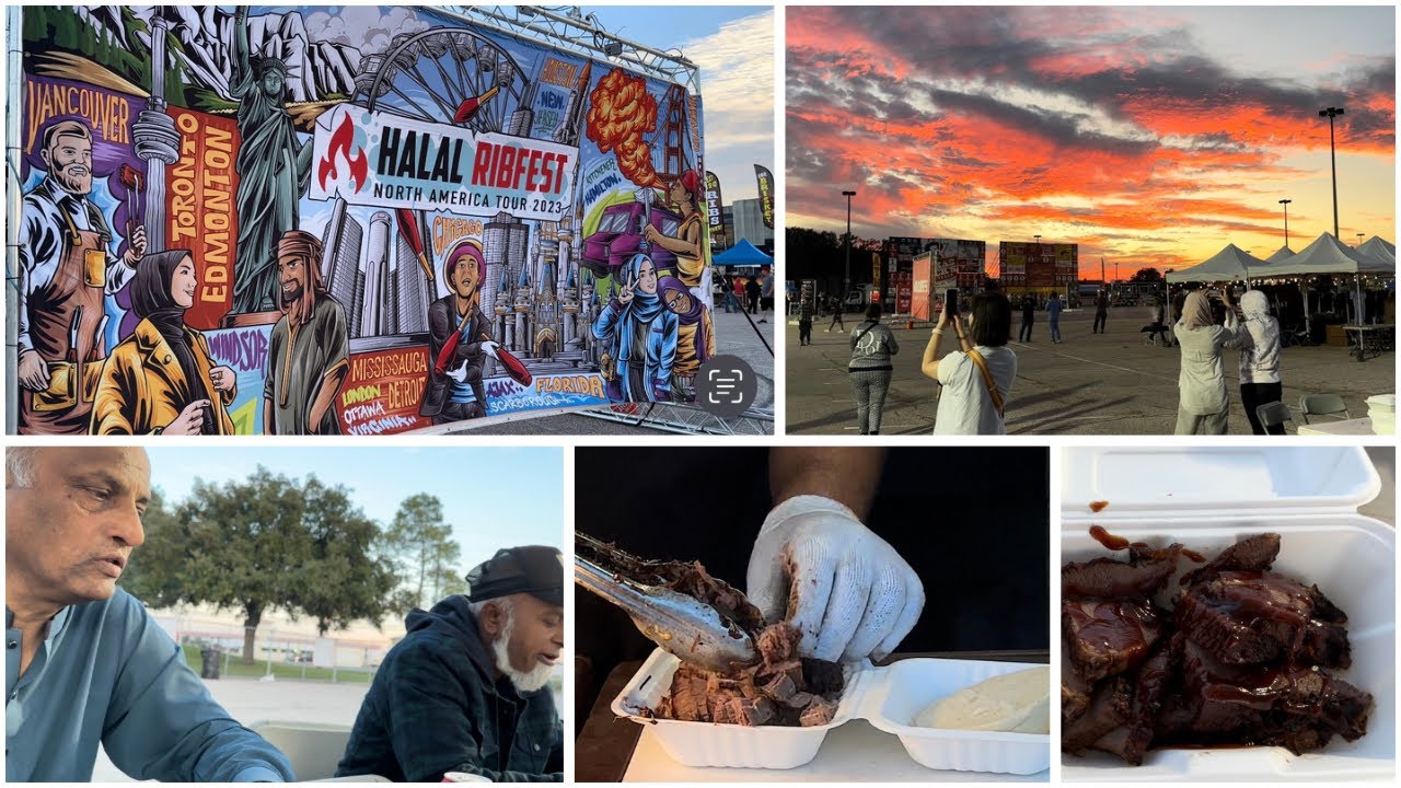Halal RibFest North America Tour 2023 🇺🇸| Houston, Texas | Amazing Food ...