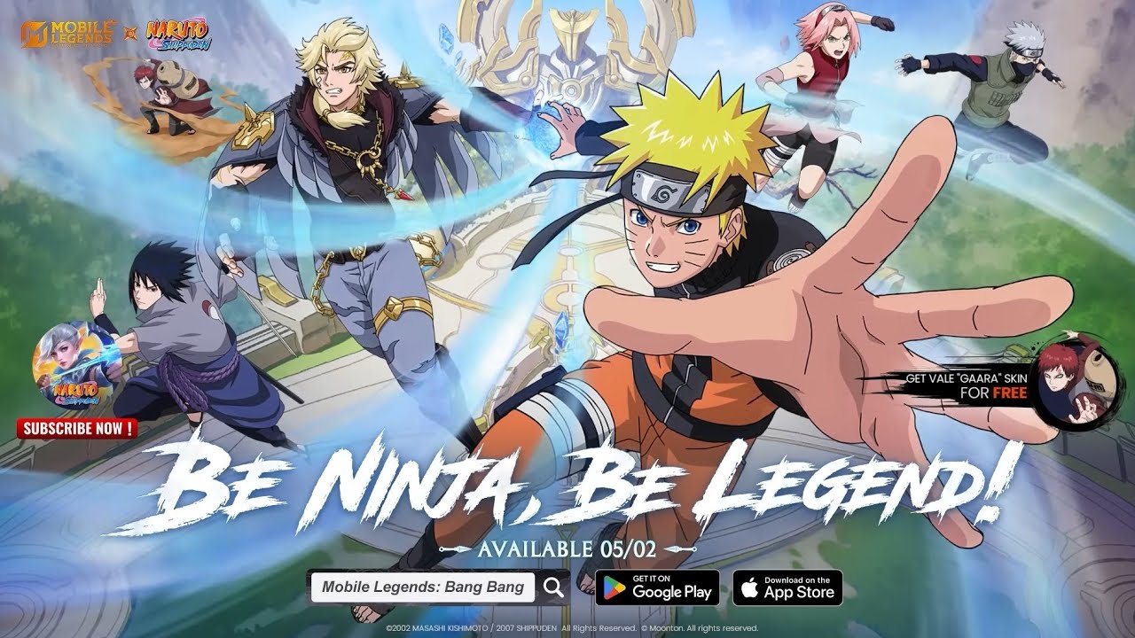 NARUTO X MLBB PREVIEW OF UPCOMING MAP OF NARUTO 🔥 - YouTube