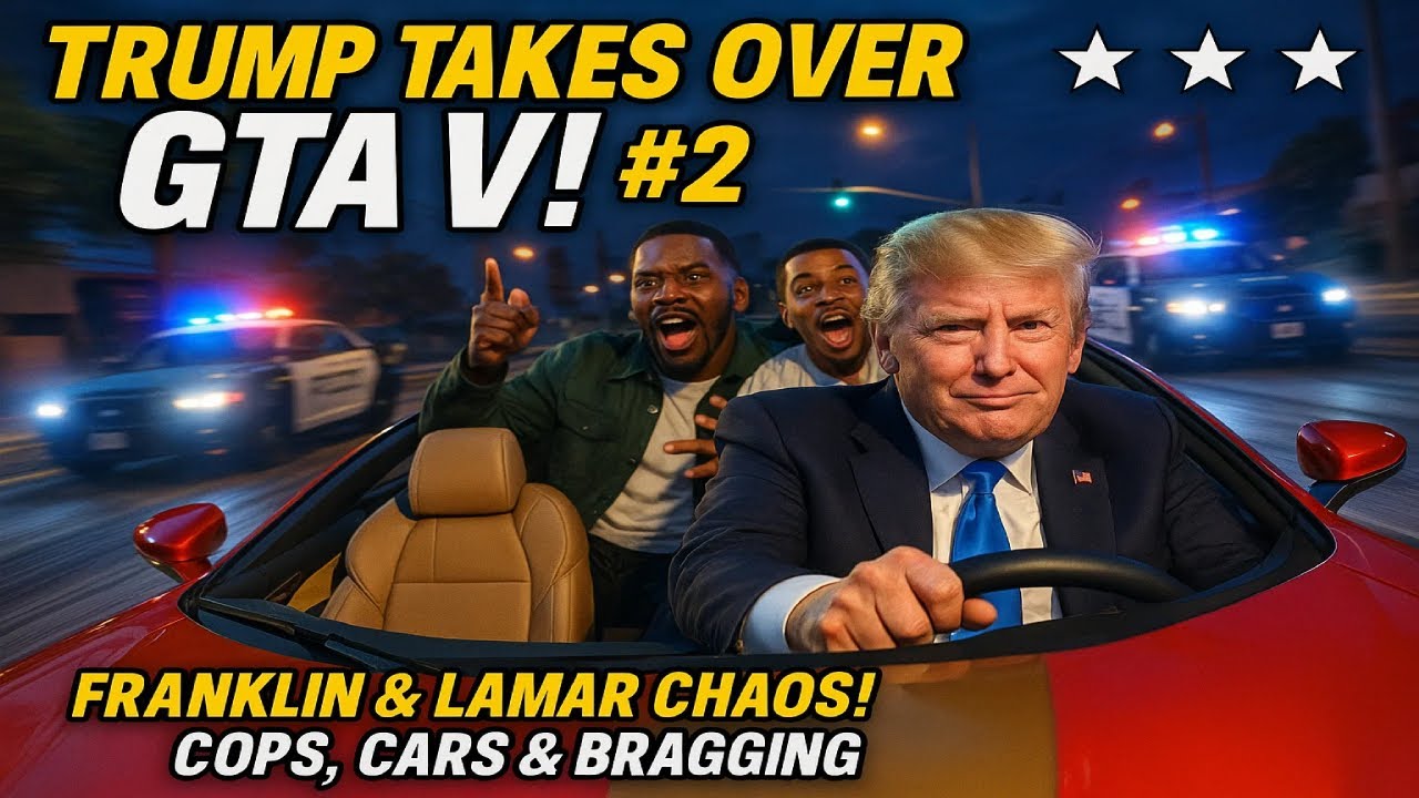 Donald Trump vs GTA V #2 – Franklin & Lamar Chaos! 🚓💥 - YouTube