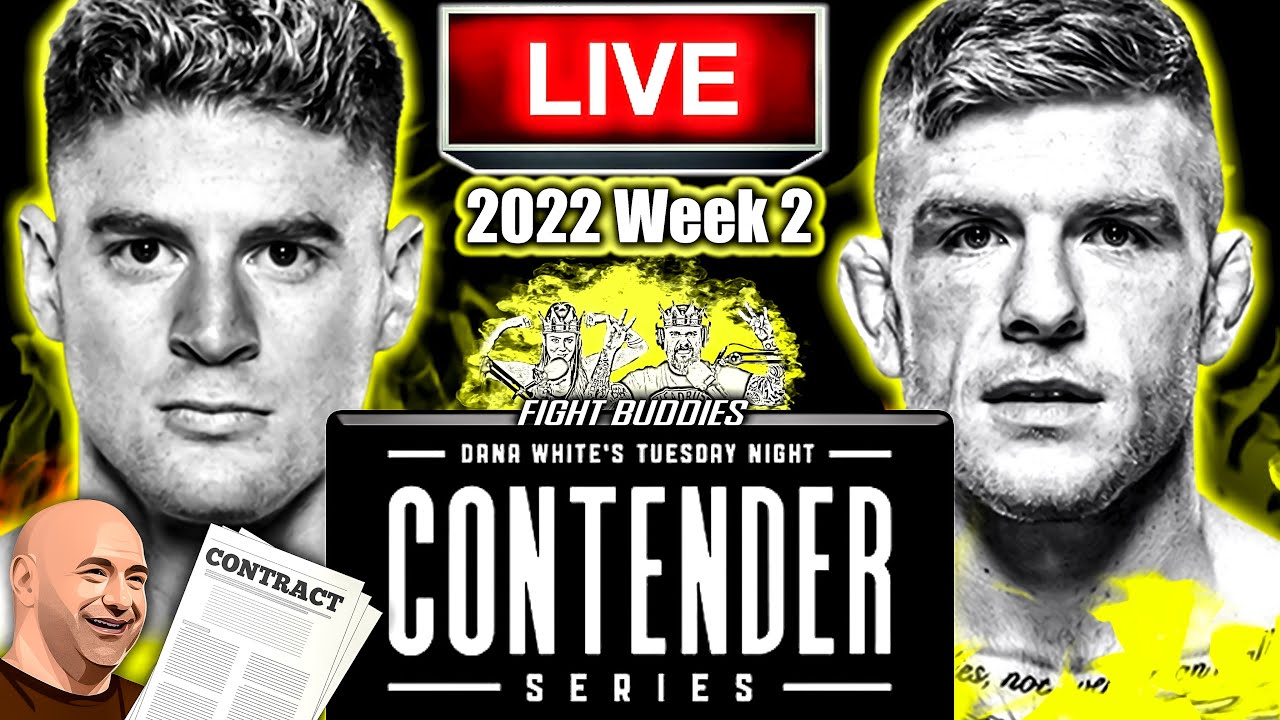 🔴 UFC Contender Series 2022 W2: Charlie Campbell vs Chris Duncan LIVE ...