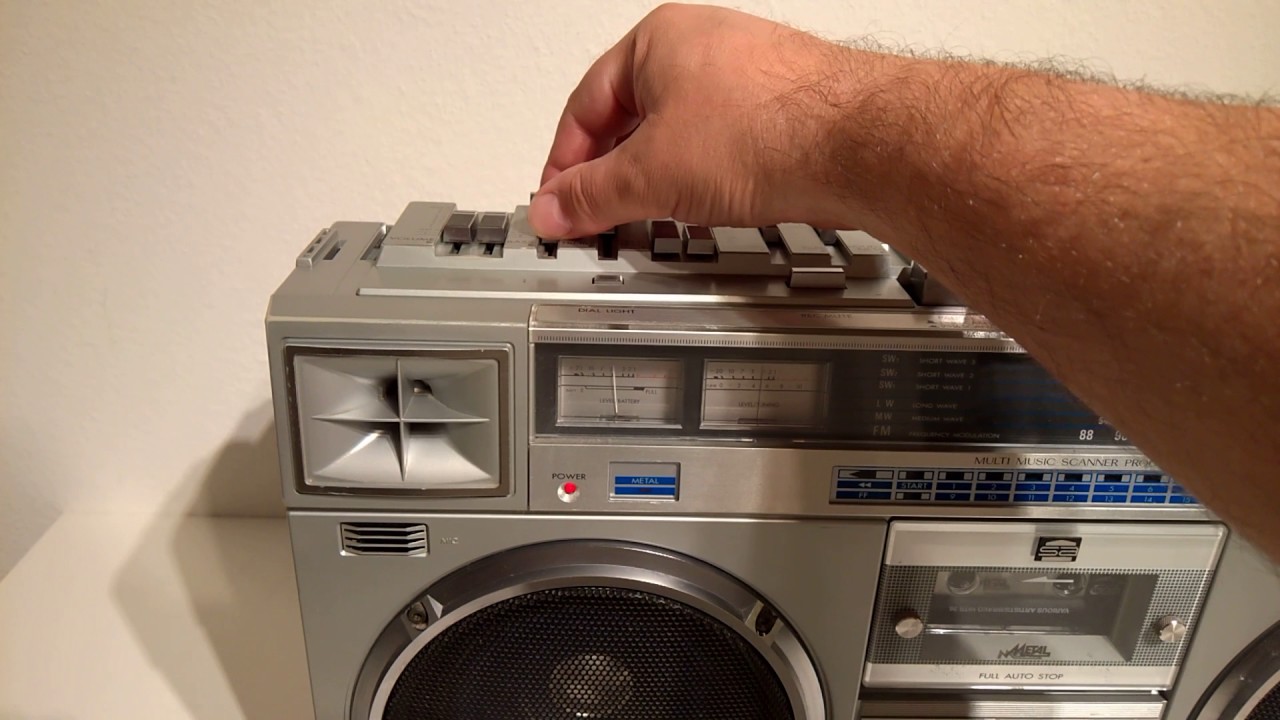 JVC RC-M70 L Radio Ghettoblaster Boombox - YouTube