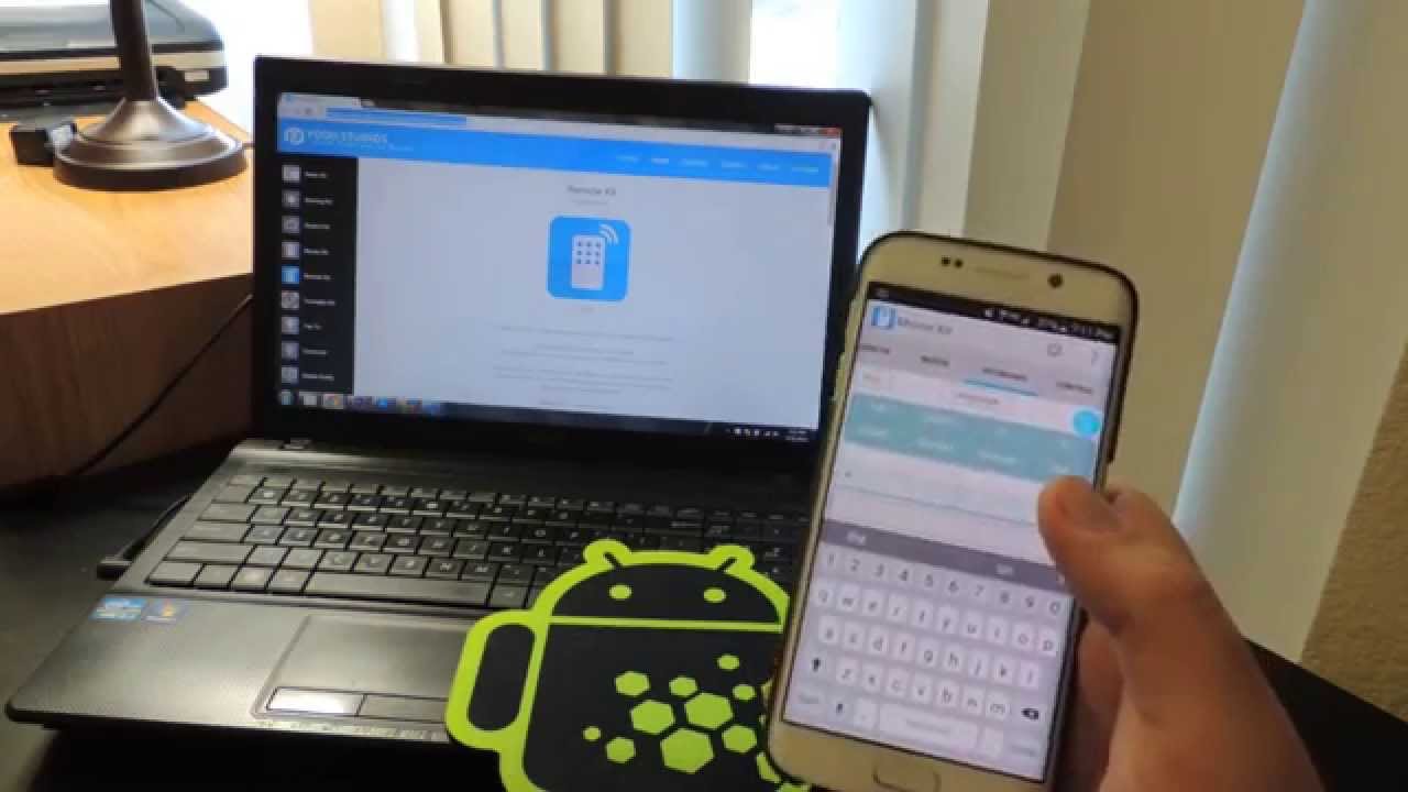 HOW TO USE YOUR PHONE AS A MOUSE & KEYBOARD - YouTube