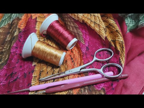 Sıralı çok güzel tığ oyası 