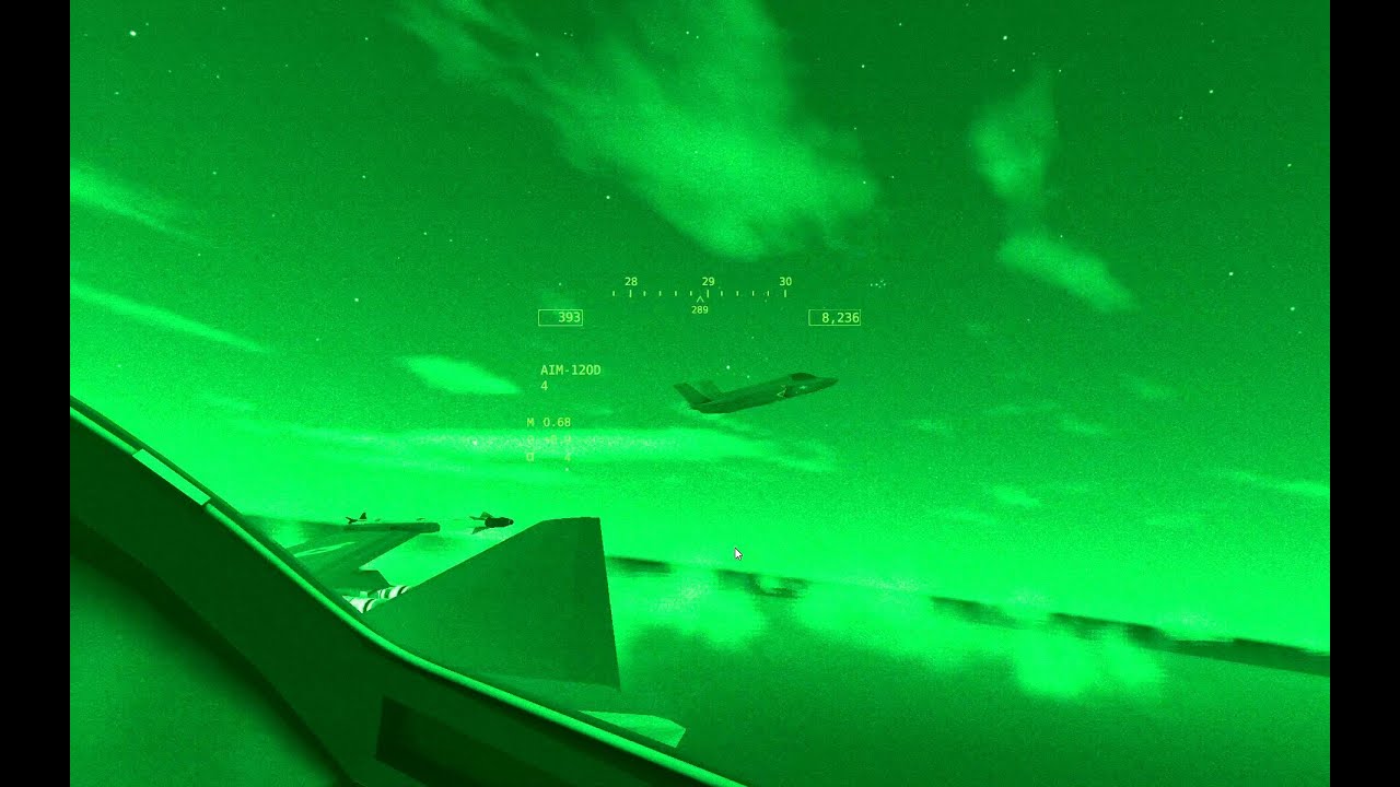 NVG ground attack - VTOL VR - F45 - YouTube