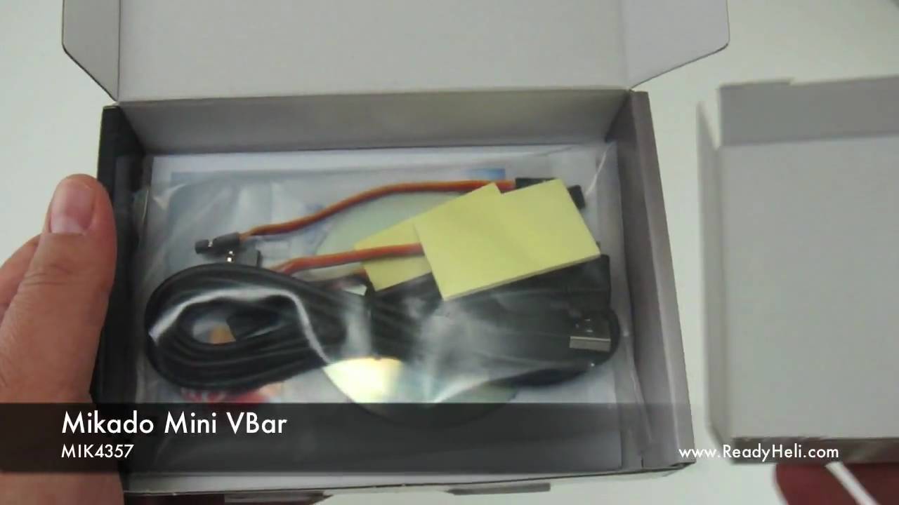 Mikado Mini V-Bar Flybarless Stabilization System MIK4357 www.ReadyHeli ...