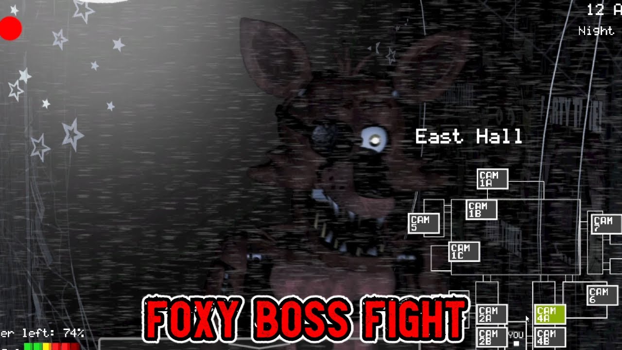 FNAF: Real Time Foxy Boss Fight (No Commentary) - YouTube