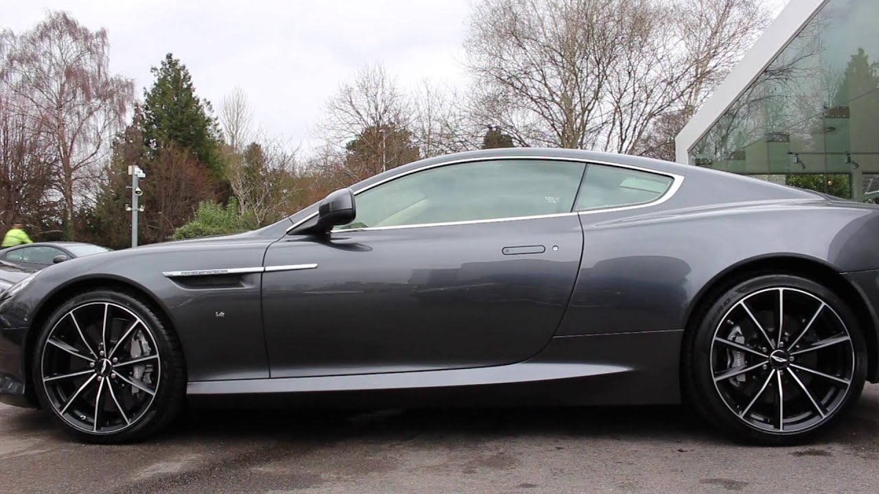 Meterorite Silver DB9 GT at Aston Martin Cambridge! - YouTube