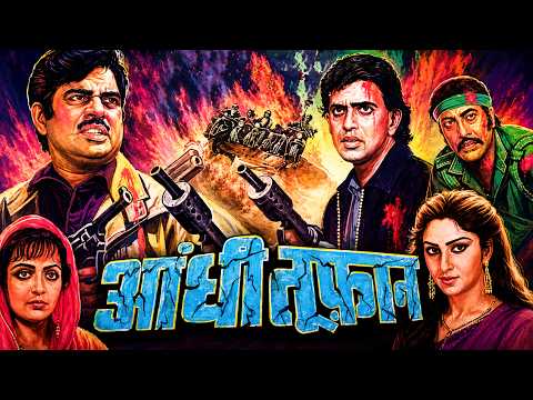 Aandhi Toofan - आंधी तूफान (1985) | Mithun Chakraborty, Shashi Kapoor, Shatrughan Sinha | Full Movie
