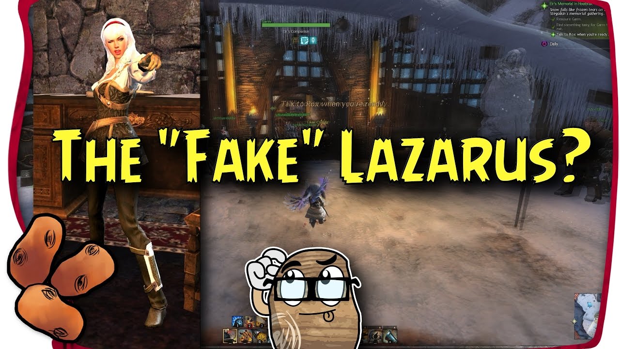 Guild Wars 2 - Who Is Lazarus? | Gods on Tyria? - The Head of the Snake ...