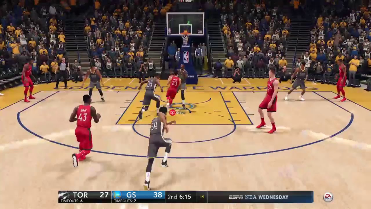 Gsw vs Toronto - YouTube