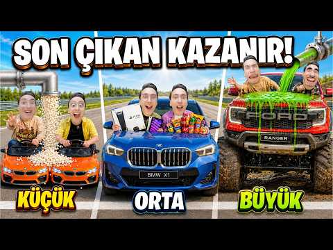 Efekan’ın Maceraları 39.Bölüm – Küçük, Orta, Büyük Arabadan Son Çıkan Kazanır!