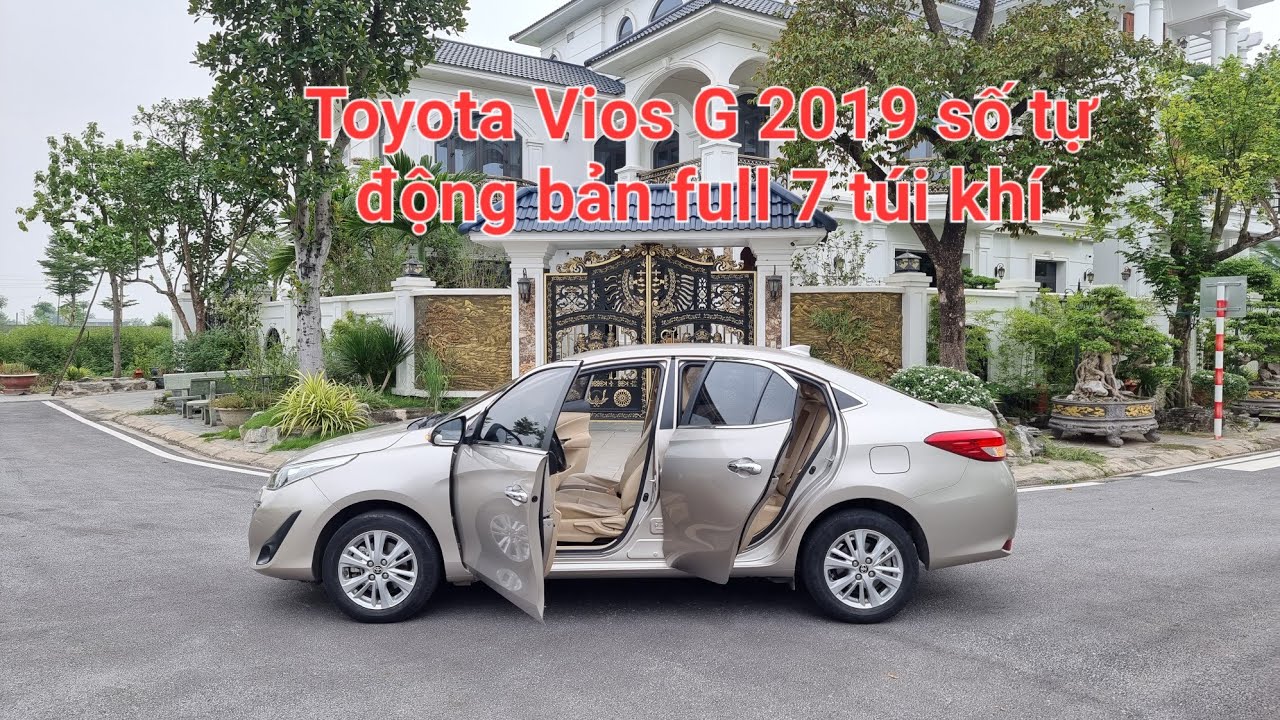 🇯🇵Sedan Nhật số tự động bản full nhất 7 túi khí an toàn | Toyota Vios G ...