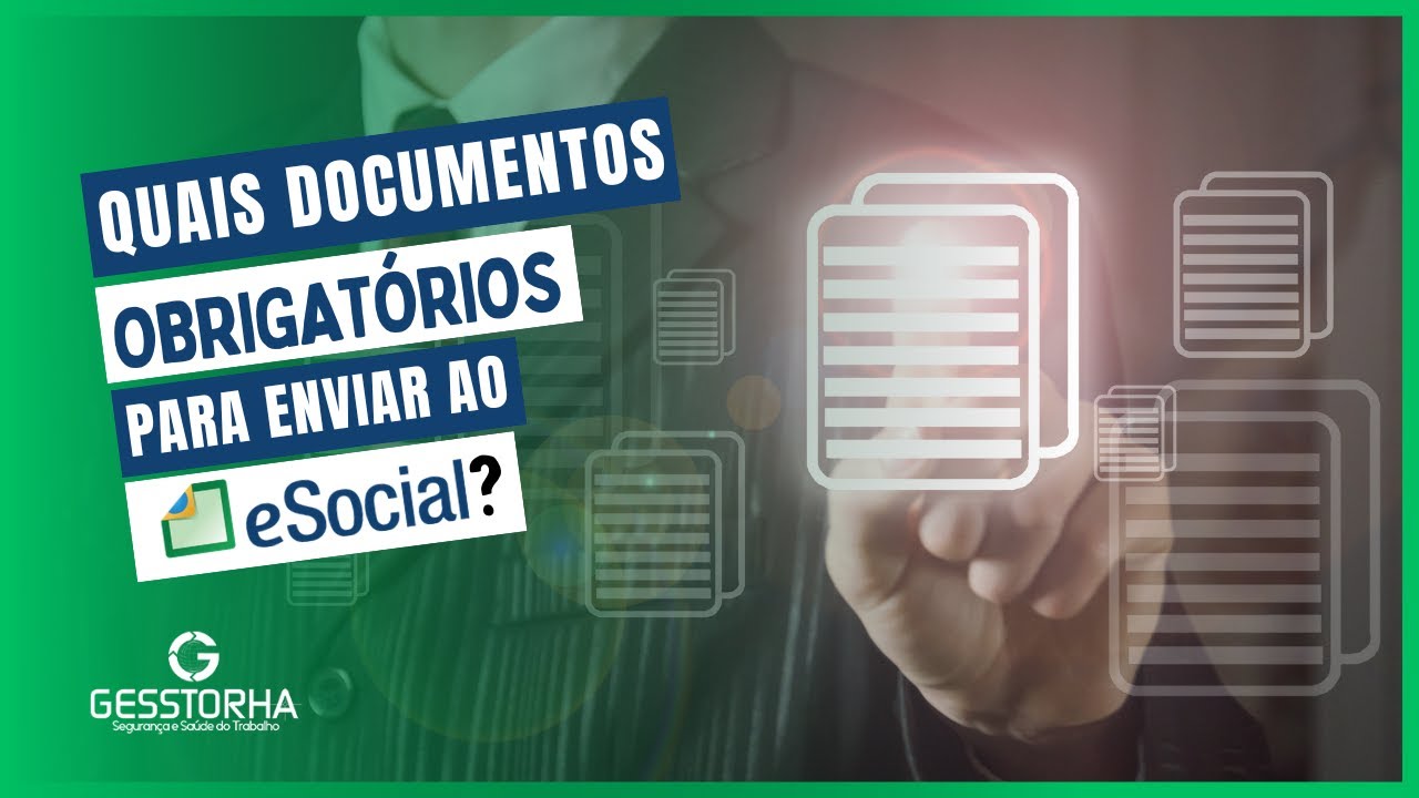 eSocial na SST: Quais são os Documentos OBRIGATÓRIOS? - Guia Detalhado - YouTube