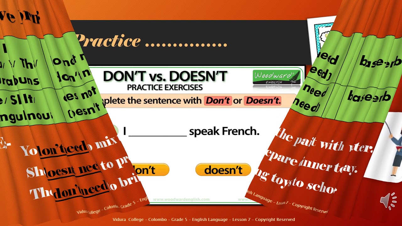 Grade 5 English Language Need Don t Need YouTube Grade 5 English Language Need Don t Need YouTube