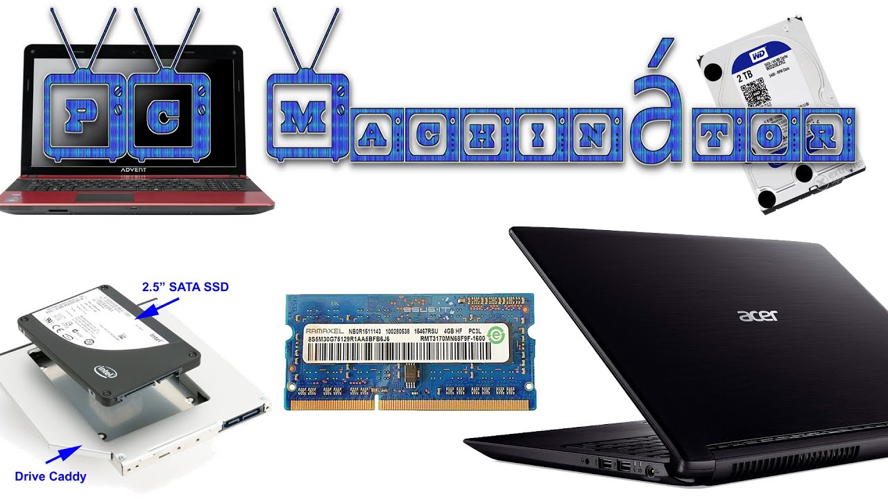 PC Machinátor #9 - Memória bővítés a laptopjaimban - YouTube