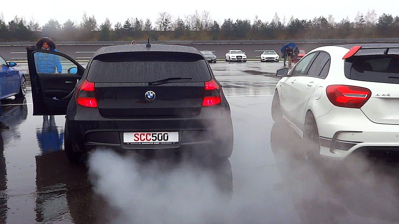 BMW 150i 1er V10 G-Power SMG BI-COMPRESSOR SOUND - YouTube