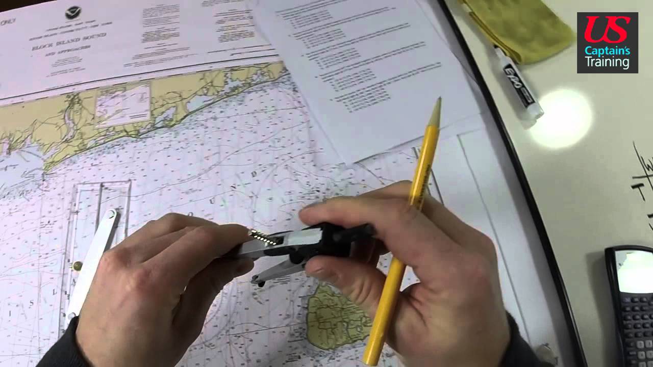 Captain License Chart Navigation – Three Point Fix Practice Problem 2 ...