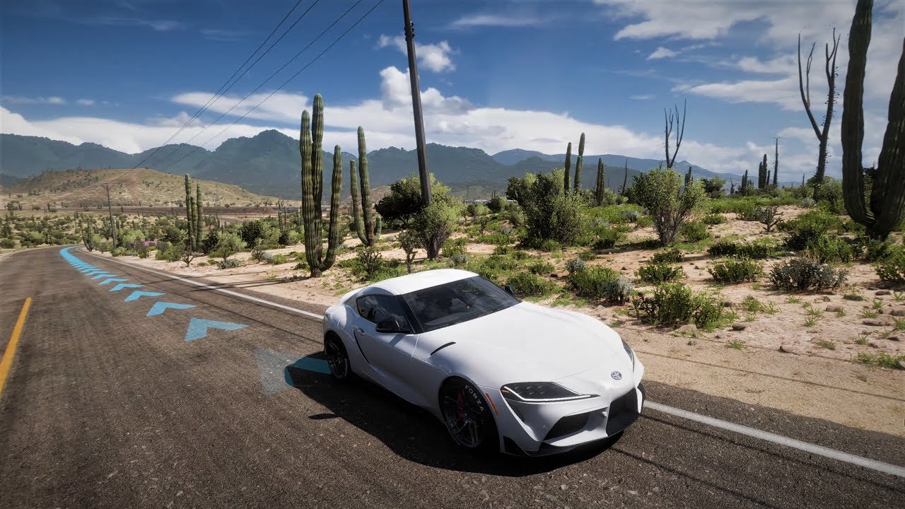 Toyota SUPRA MK5 Single turbo pure sound | FH5 - YouTube