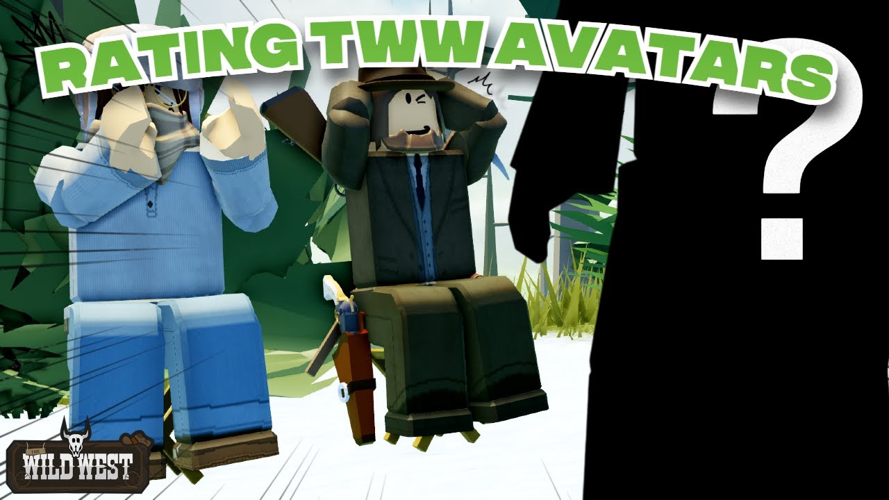 Ranking YOUR TWW Avatars! | Roblox The Wild West Livestream - YouTube