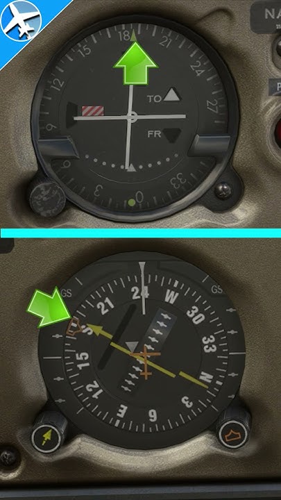 VOR Navigation | HSI & VOR Indicator Side by Side #aviation #msfs #VOR ...