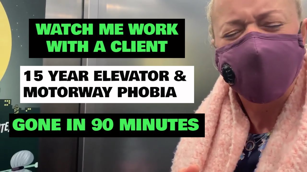 Motorway and Elevator Phobia of 15 Years gone in 90 Minutes ...Find out ...