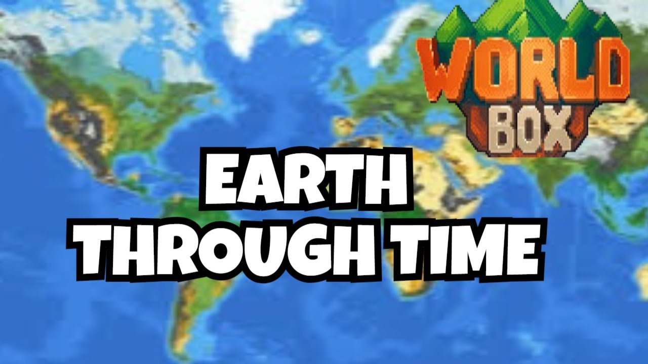 500 Years Timelapse in Huge Earth Map (WorldBox) - YouTube