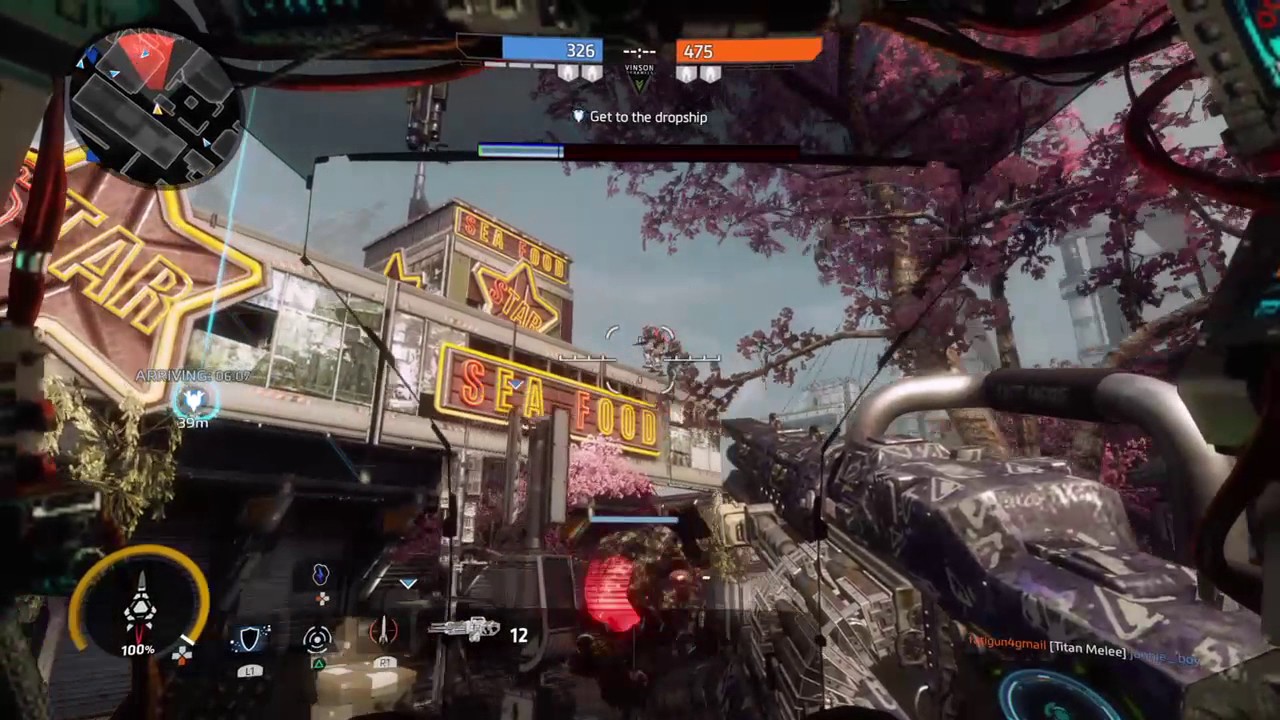 TITANFALL 2 EPIC TITAN FIST FIGHT & EXECUTION - YouTube