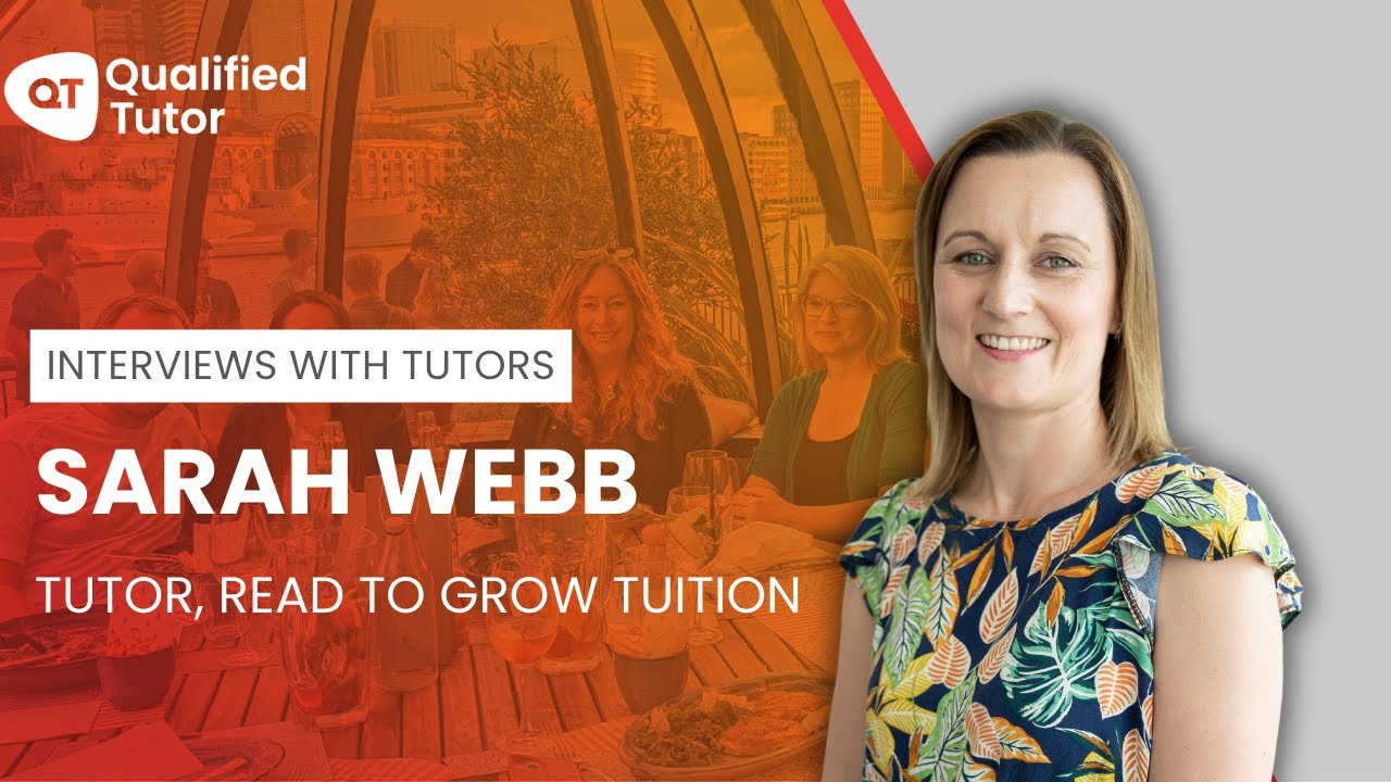 Meet the tutor: Sarah Webb, Read to Grow Tuition - YouTube