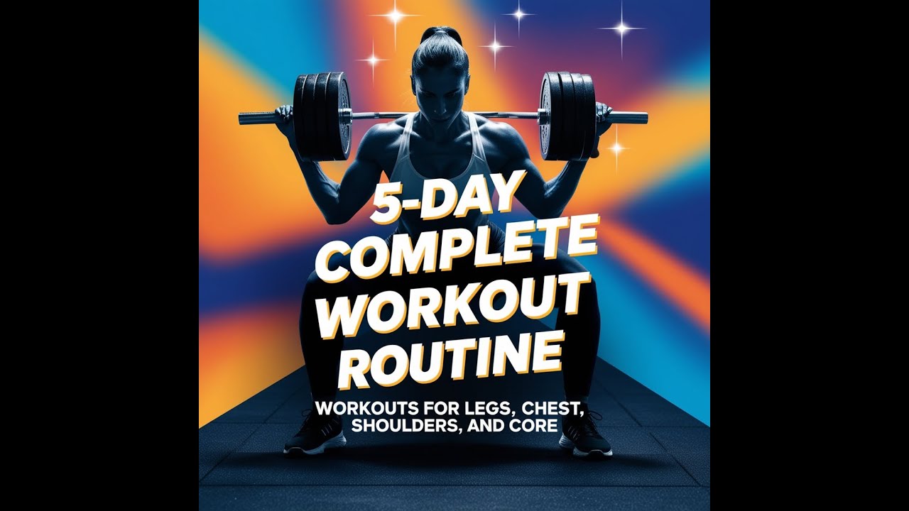 💪 5-Day Full Body Workout Routine 🏋️‍♀️🔥"** - YouTube