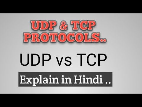 UDP / TCP Protocols |Explain in Hindi | dk technical point - YouTube