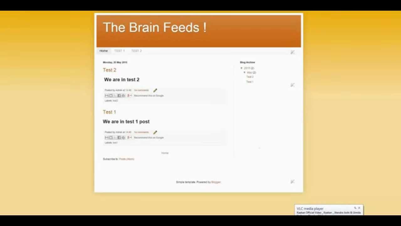 Blogger tutorial for Beginners - How To Import Free blogger Template ...