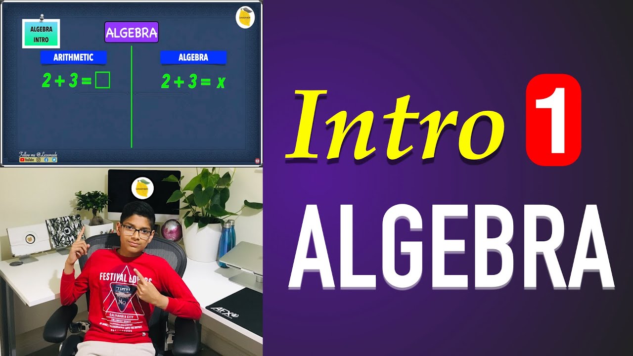 11 plus maths Algebra Basics: Introduction to algebra - Part1 ...