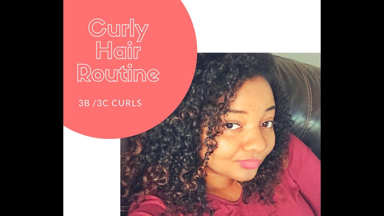 Defined Curls Wash and Go hair routine - YouTube