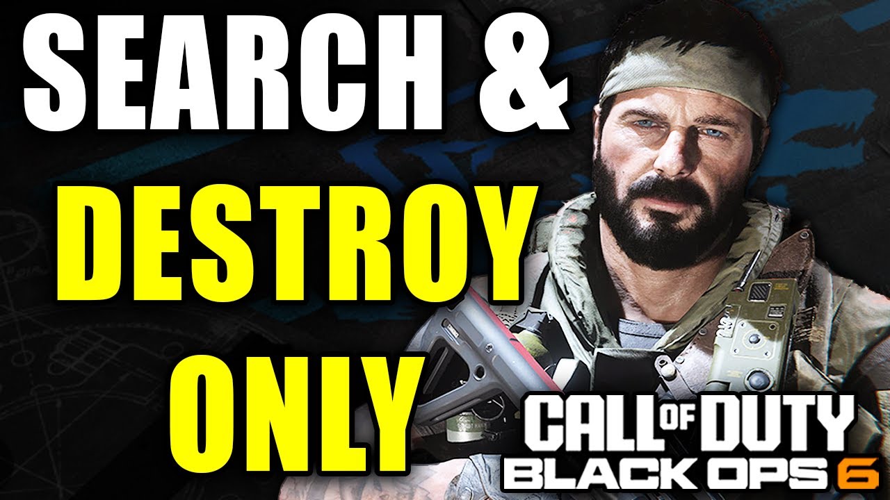 How To Only Play Search And Destroy In COD Black Ops 6 - Easy Guide ...