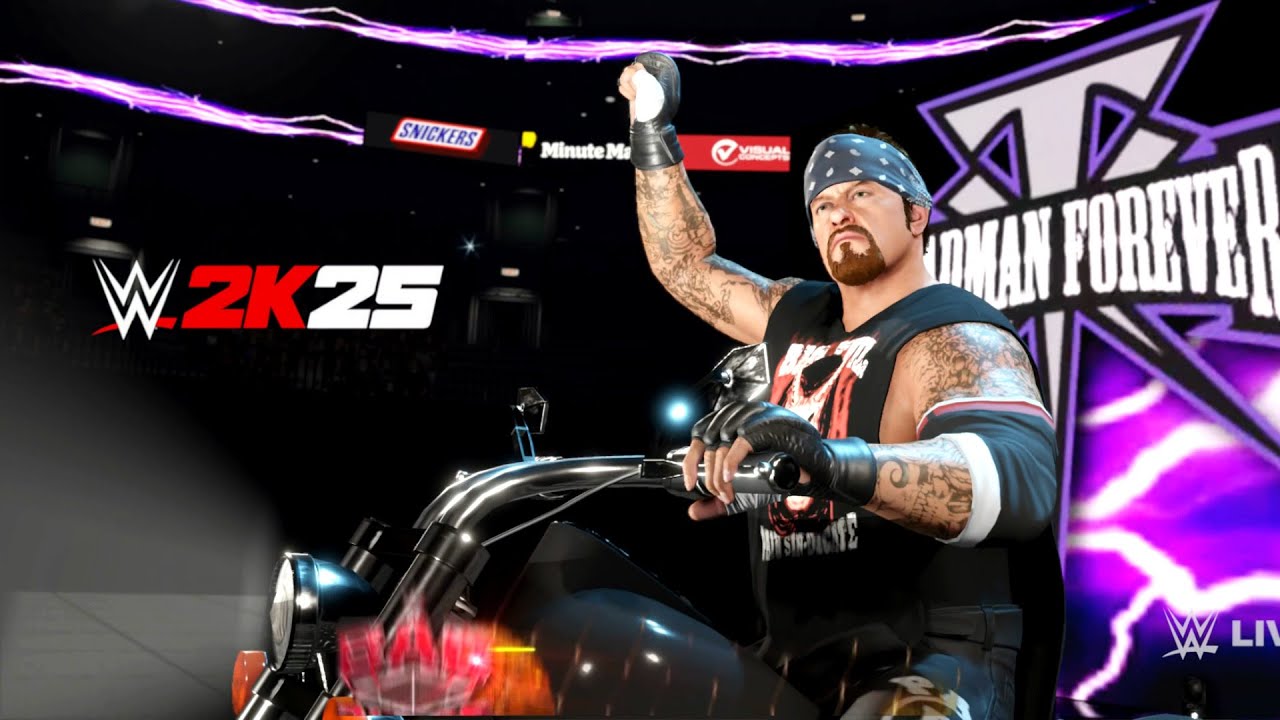 WWE 2K25 - The Undertaker 2003' Biker ENTRANCE (PS5) - YouTube