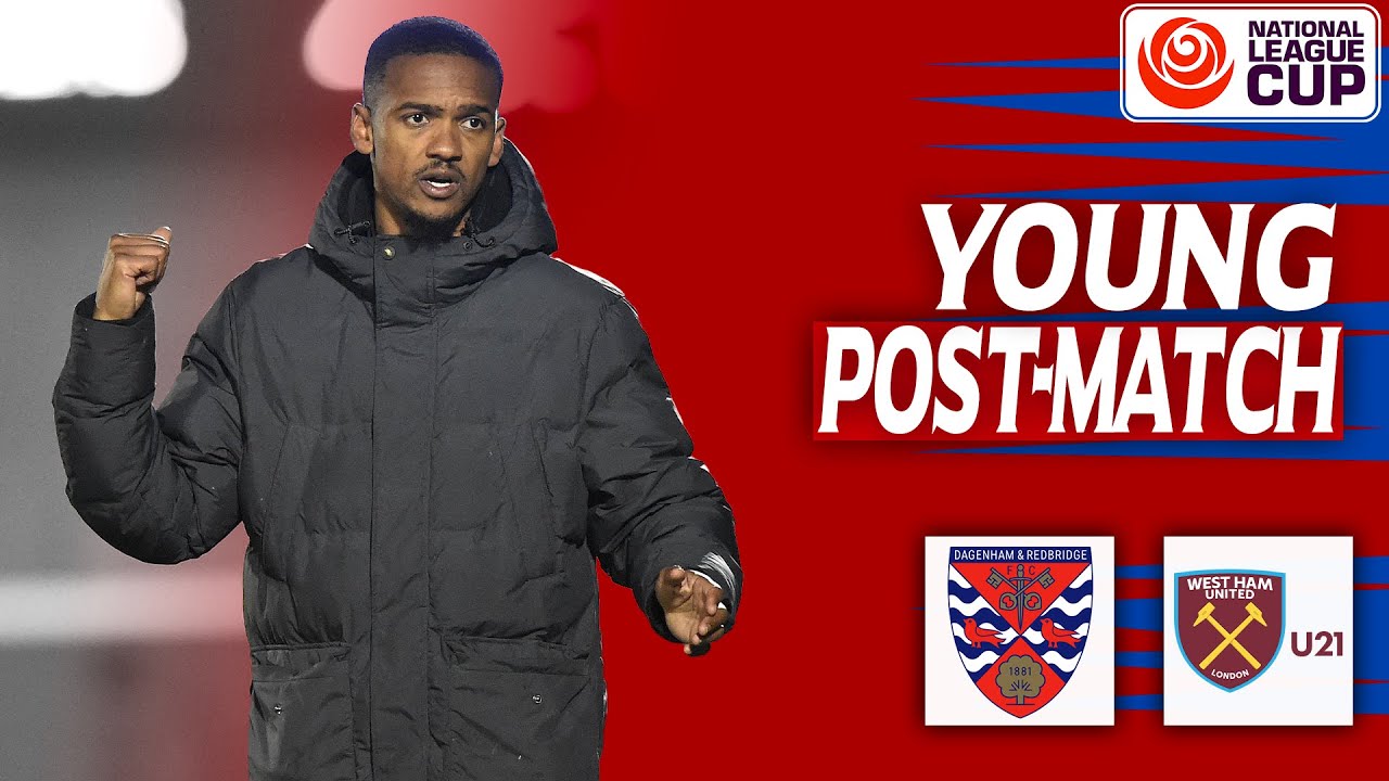 Lewis Young | Post-Match West Ham u21 - YouTube