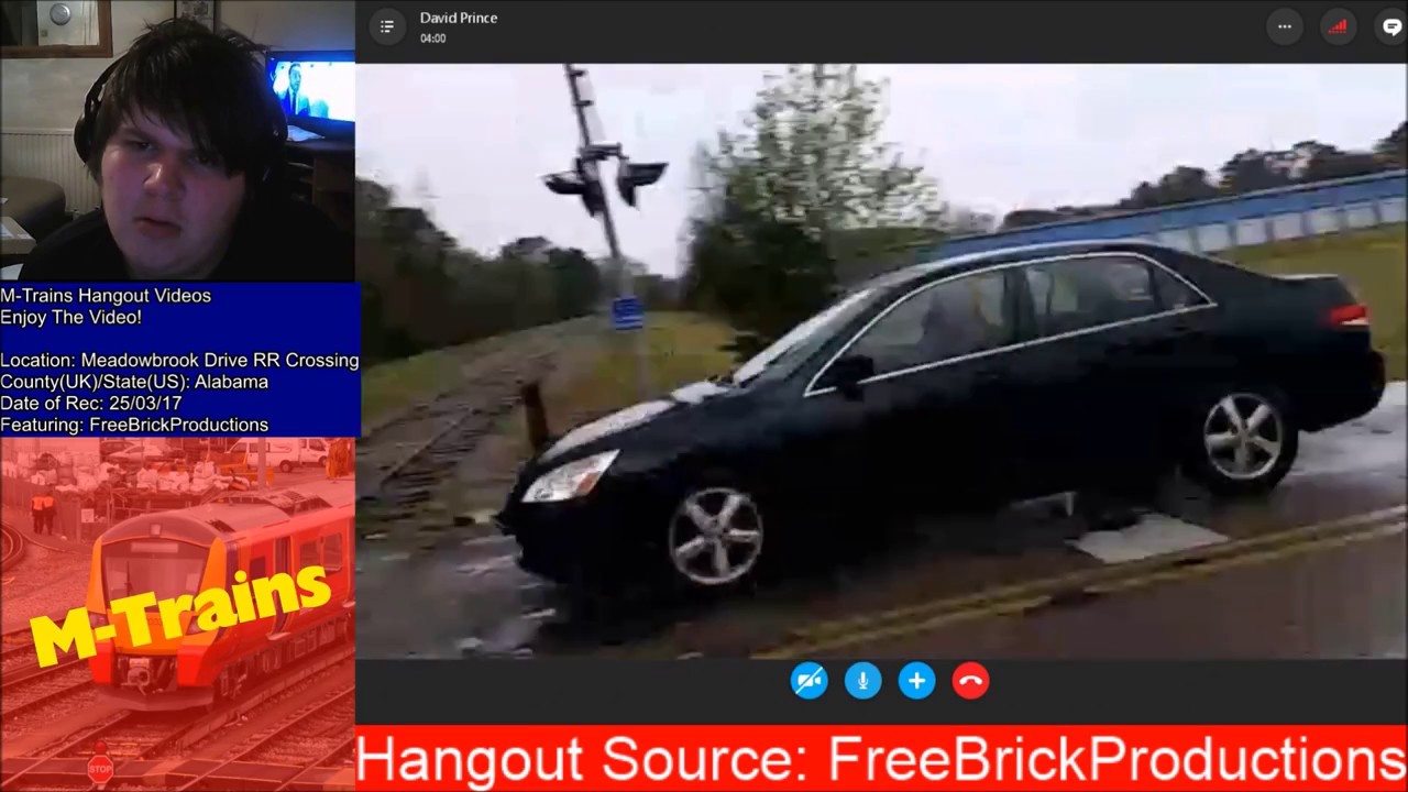 *HANGOUT* Meadowbrook Drive RR Crossing - 25/03/17 - YouTube