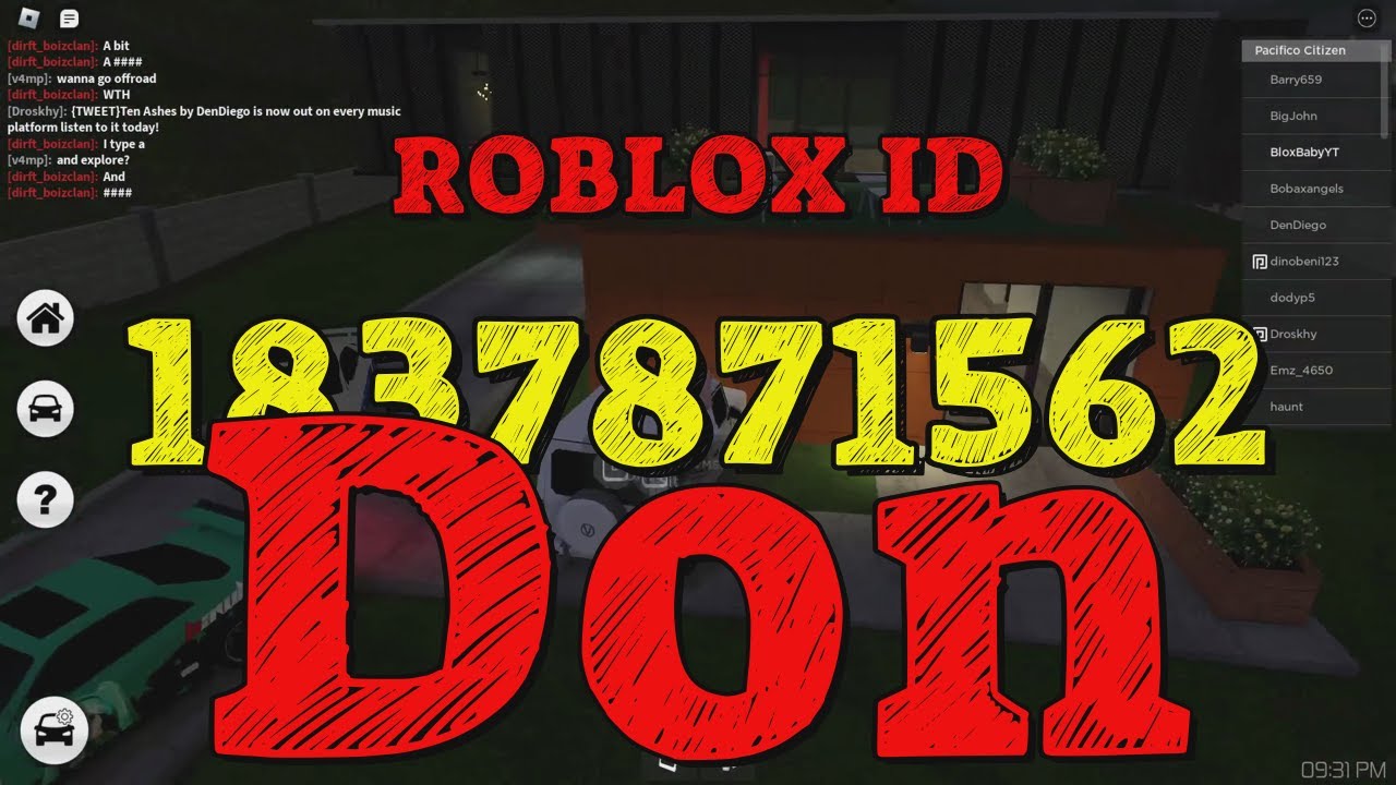 DON Roblox Song Codes - YouTube